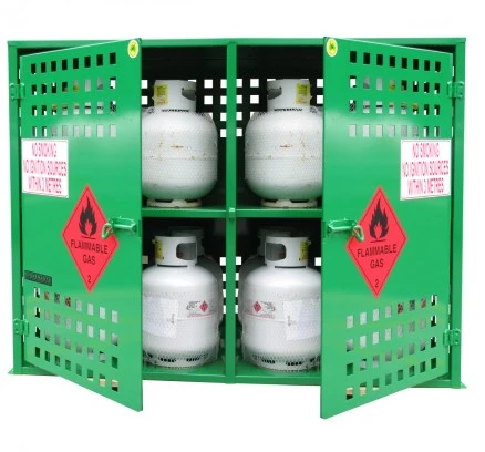 LPG Gas Cylinder Storage - Materials Handling