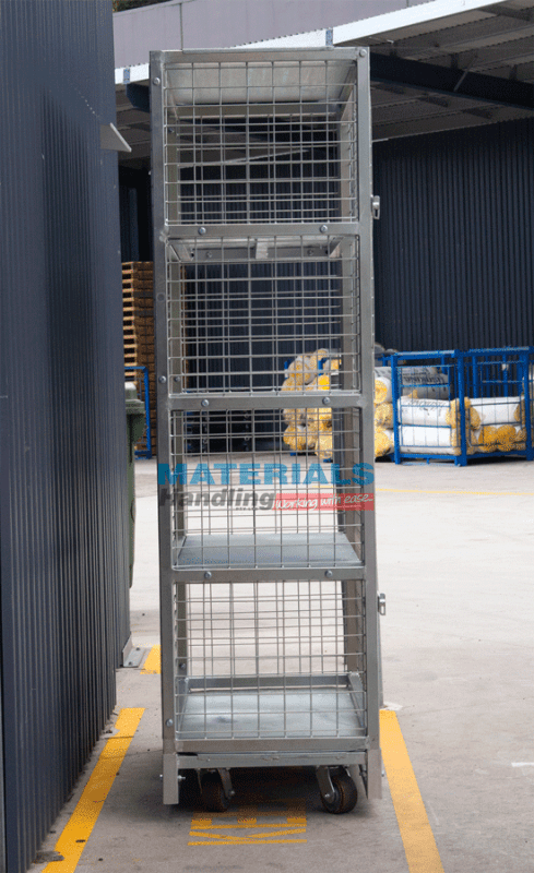 Cage Trolleys Secure Storage - Materials Handling