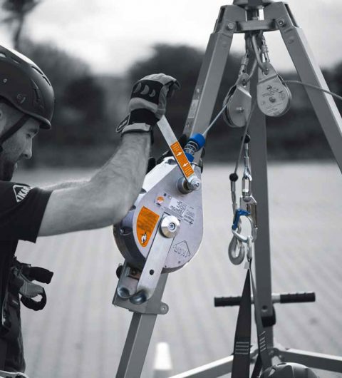 Self Retracting Lifelines with Recovery Winch SRL-R IKAR | Materials ...