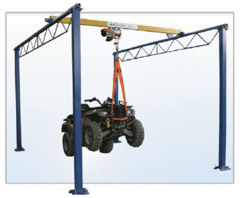 Gantry Cranes - Modular Shop Crane - Materials Handling
