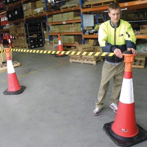Skipper Retractable Barriers - Materials Handling