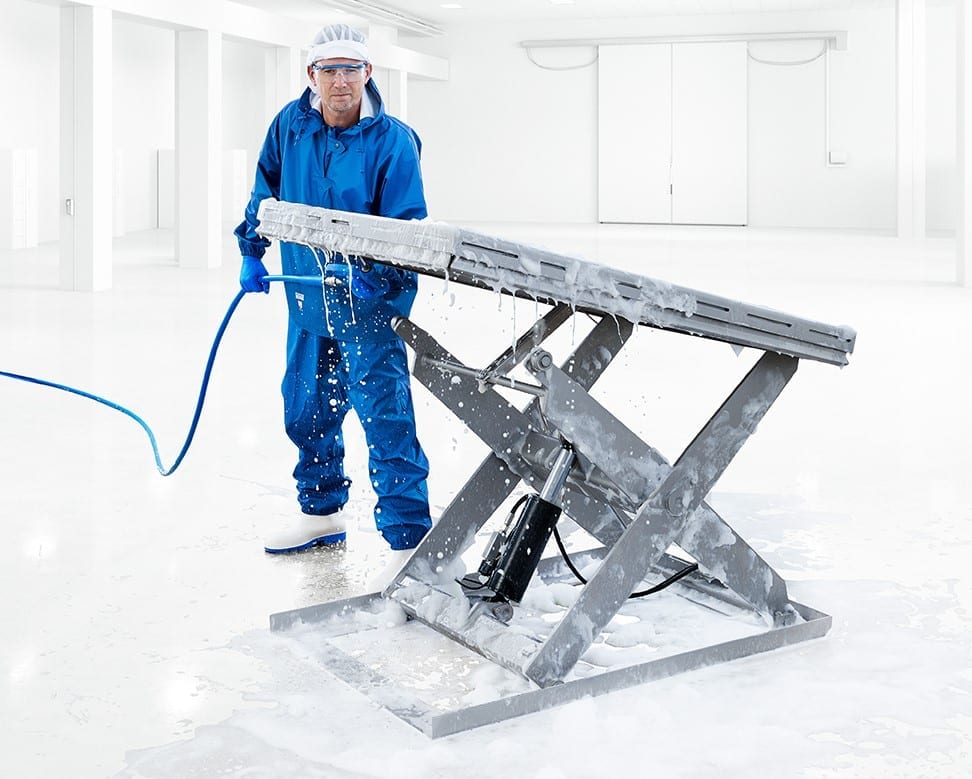 A stainless solution for Scissor Tables - Materials Handling