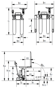 Pallet Bin Stillage Tilter - Materials Handling