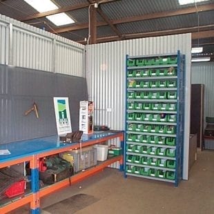 Parts Trays and Shelving Kits - Materials Handling