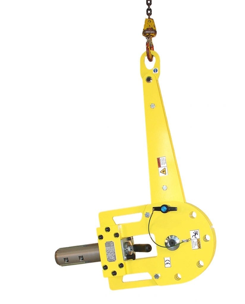 Vertical Roll Lifter with Tilt Assist - Materials Handling