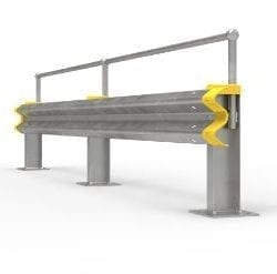 W-Beam Guardrail - Materials Handling