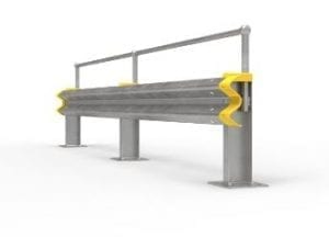 W-Beam Guardrail - Materials Handling