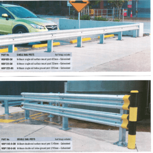 Barrier Rails W-Beam Guardrail - Materials Handling