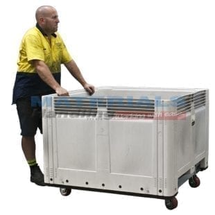 Pallet Bin Base and Rotator Frame MegaBin - Materials Handling