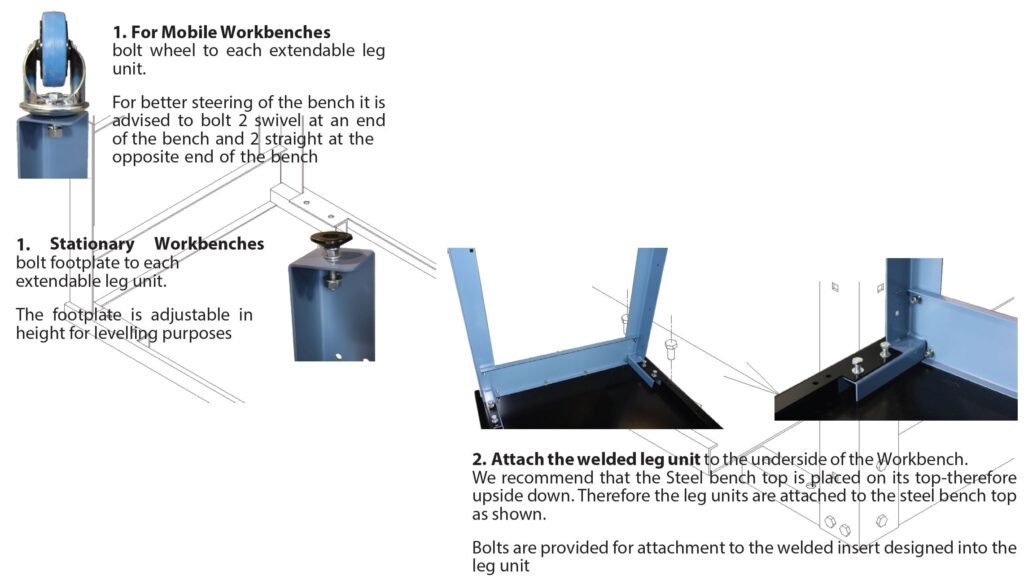 Workbenches Modular - Materials Handling