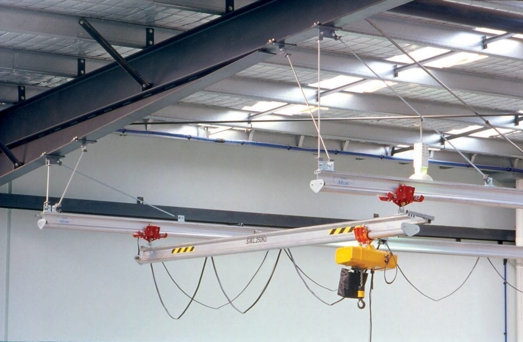 Altrac Lightweight Crane Systems - Materials Handling