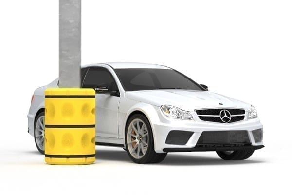 Foam-Filled Column Protector Cushions - Materials Handling