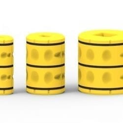 Foam-Filled Column Protector Cushions - Materials Handling