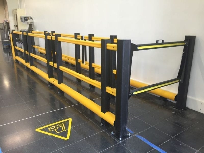 Flex Impact Safety Gates - Materials Handling