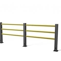 Flex Impact Polymer Safety Handrails - Materials Handling