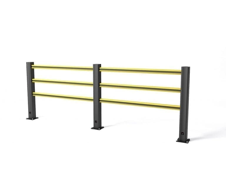 Flex Impact Polymer Safety Handrails - Materials Handling