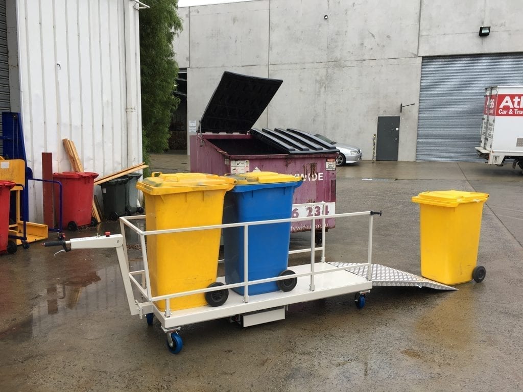 Powered Wheelie Bin Trolleys - Materials Handling