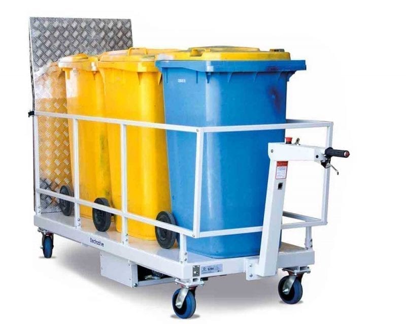 Powered Trolley Wheelie Bin Handling - Materials Handling