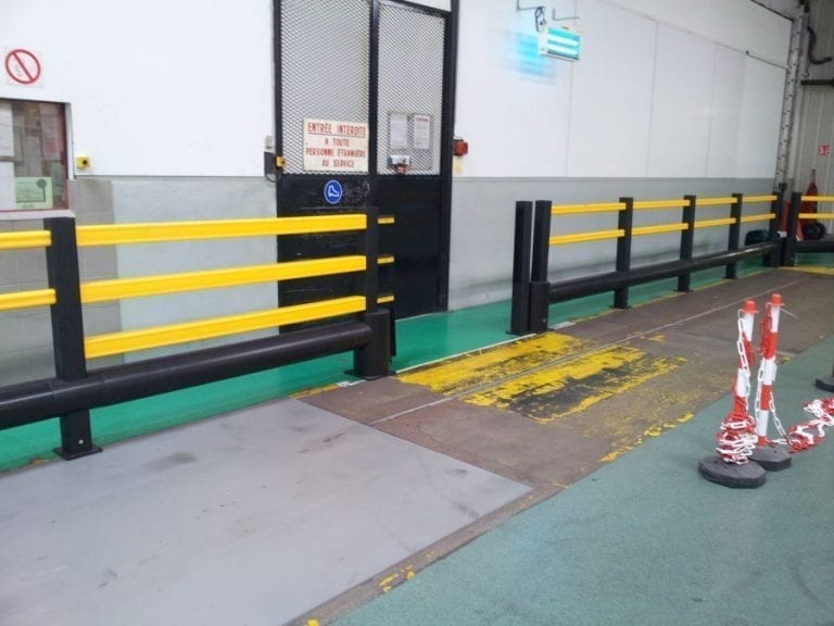 Flex Impact Safety Gates - Materials Handling
