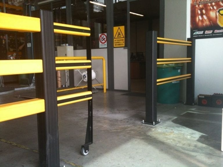 Flex Impact Safety Gates - Materials Handling
