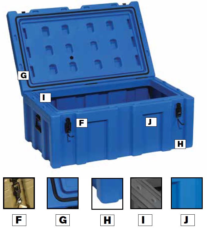 Storage Containers Spacecase - Materials Handling